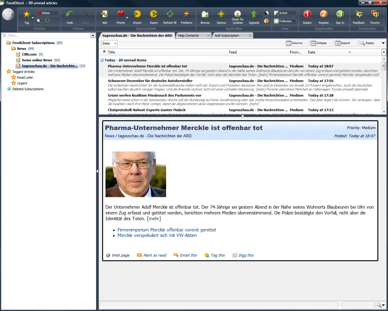 FeedGhost | waterstorm.de :: Tech stuff & Tutorials