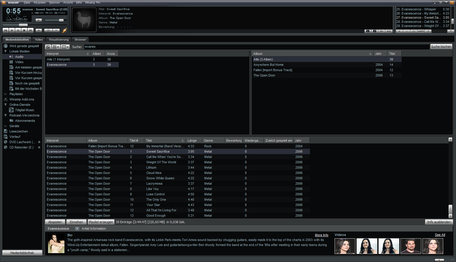 Musik | waterstorm.de :: Tech stuff & Tutorials