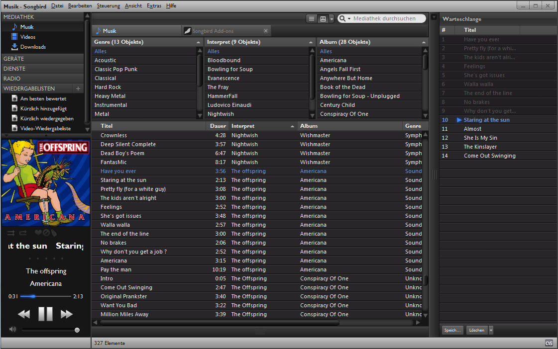 Musik | waterstorm.de :: Tech stuff & Tutorials